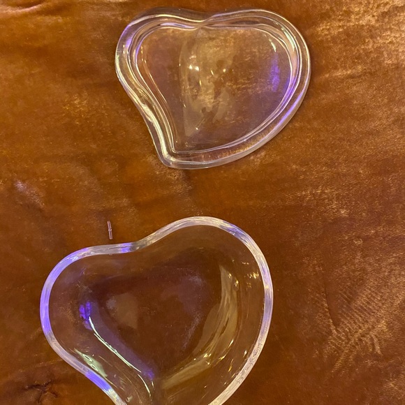 Tiffany & Co. | Other | Elsa Peretti Tiffany Co Crystal Open Heart Box ...